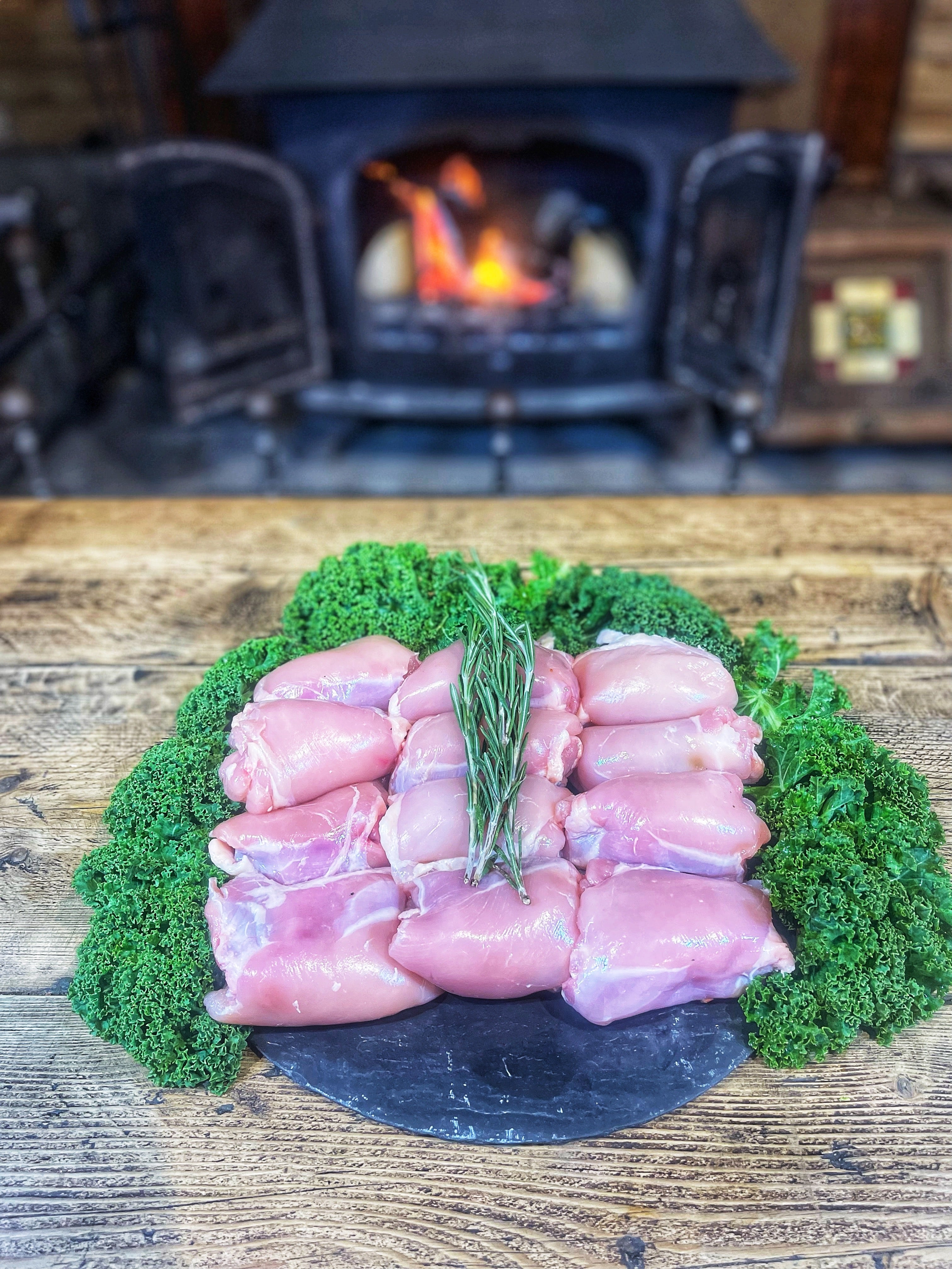 Chicken Thigh Fillets – Albion Farm Online Butchers & Deli