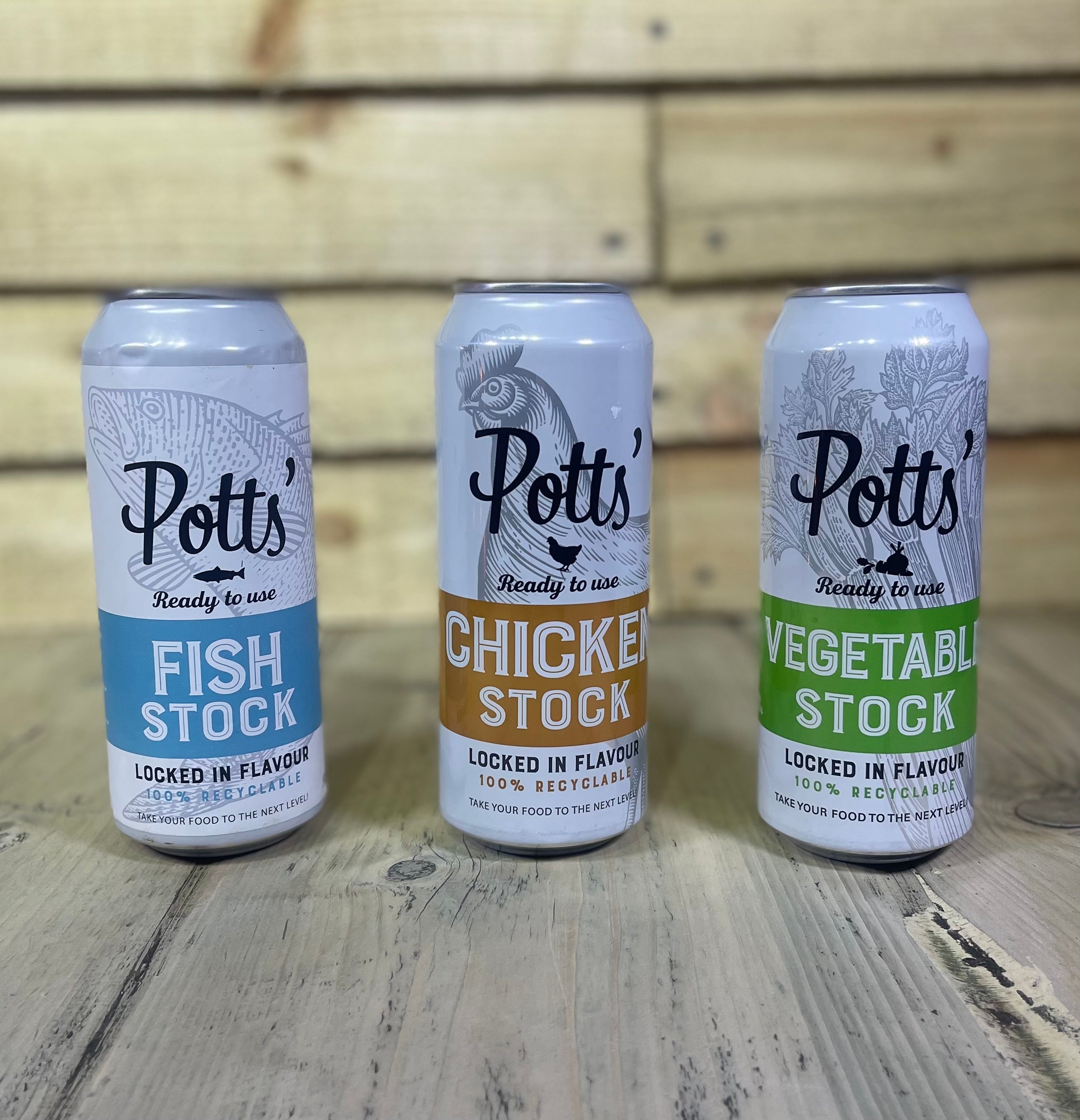 Potts Stock Can Collection – Albion Farm Online Butchers & Deli